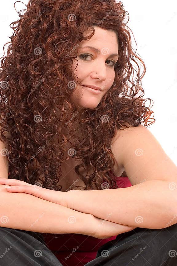 Cheeky look stock photo. Image of beautiful, beauty, woman - 487154