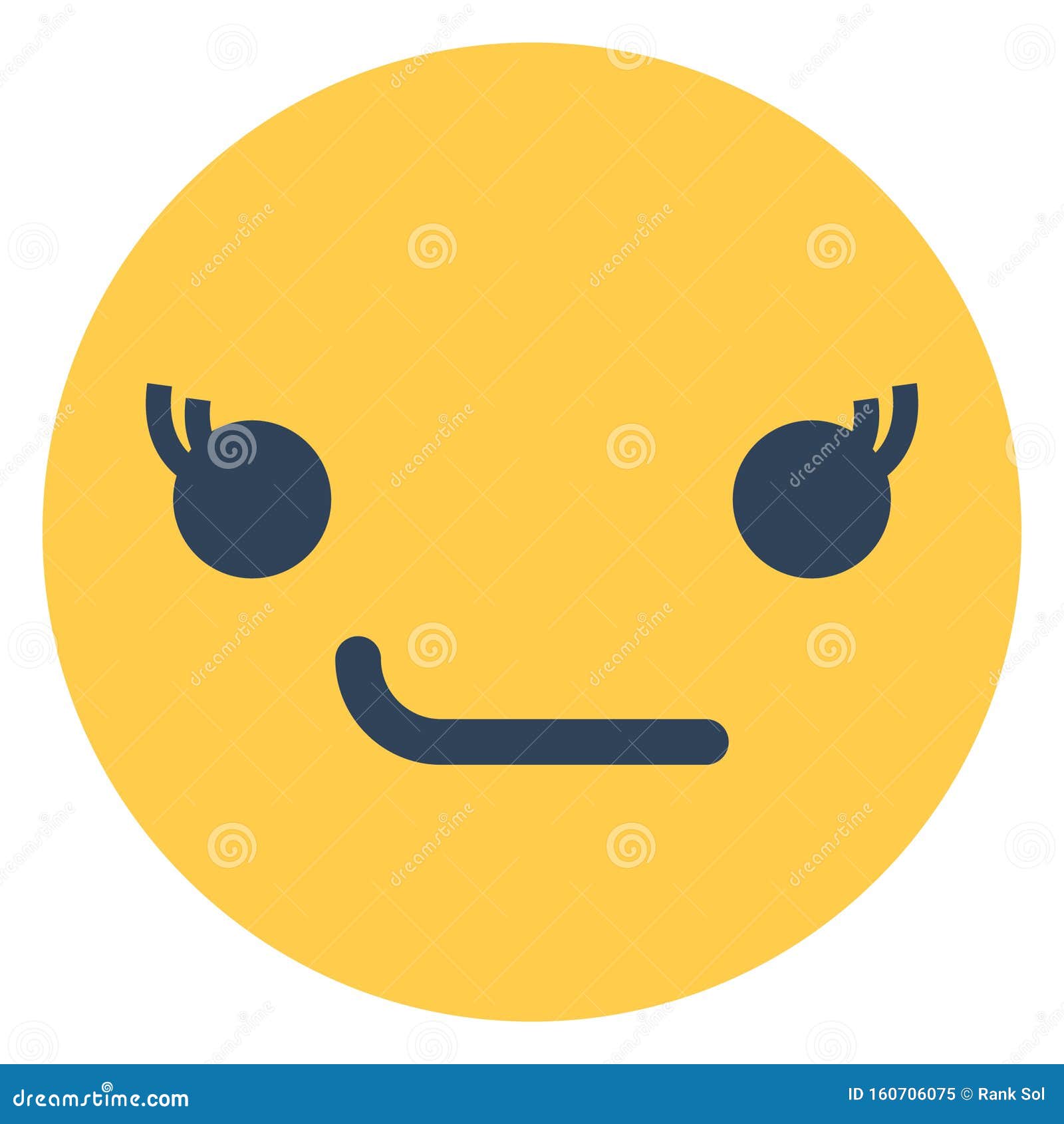 Cheeky Smiley Vector Icon Fully Editable Stock Vector - Illustration of ...