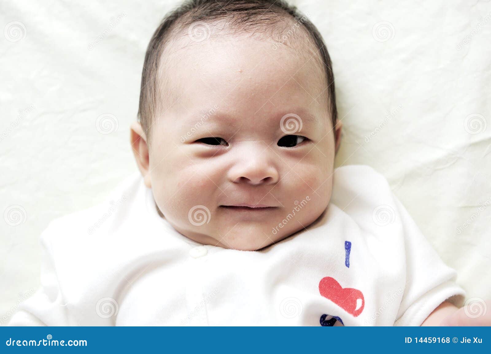 Cheeky smiling stock photo. Image of adorable, chinese - 14459168