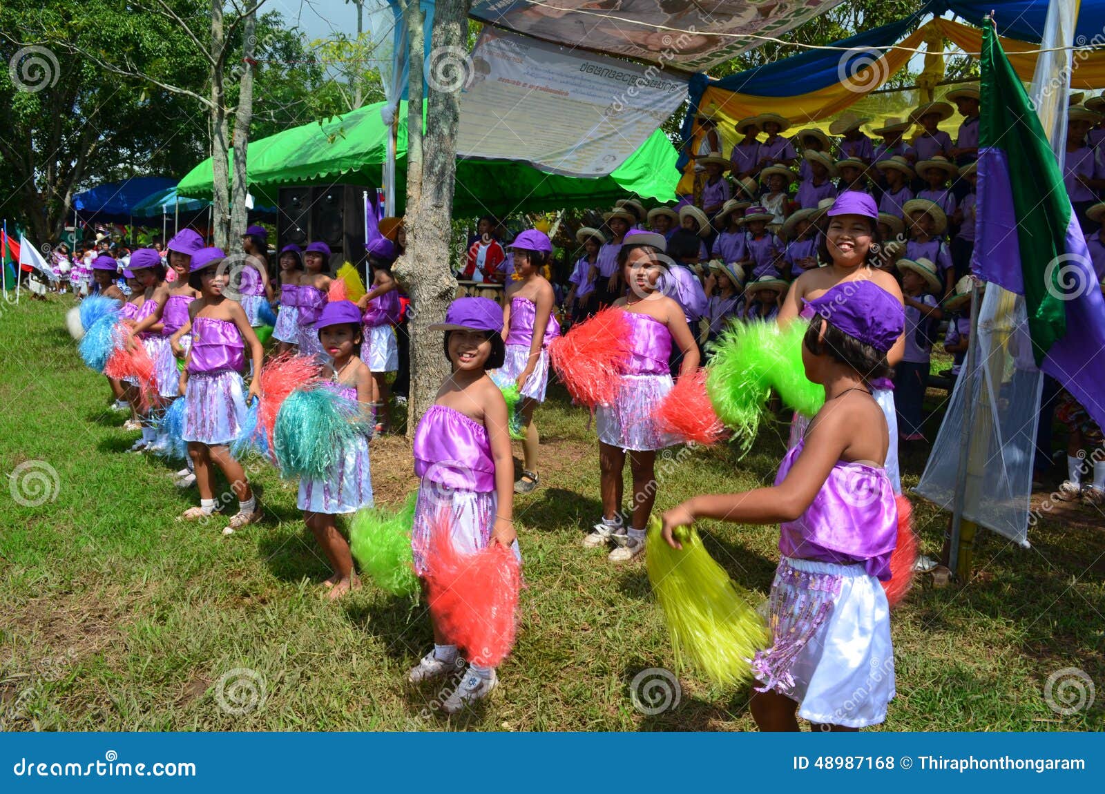 Cheeleader editorial stock photo. Image of asian, cheerleader - 48987168