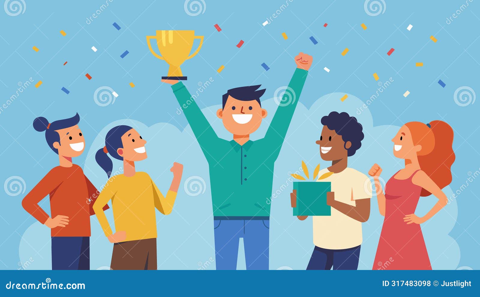 A Cheer Erupts from the Crowd As the Final Contestant Completes the ...