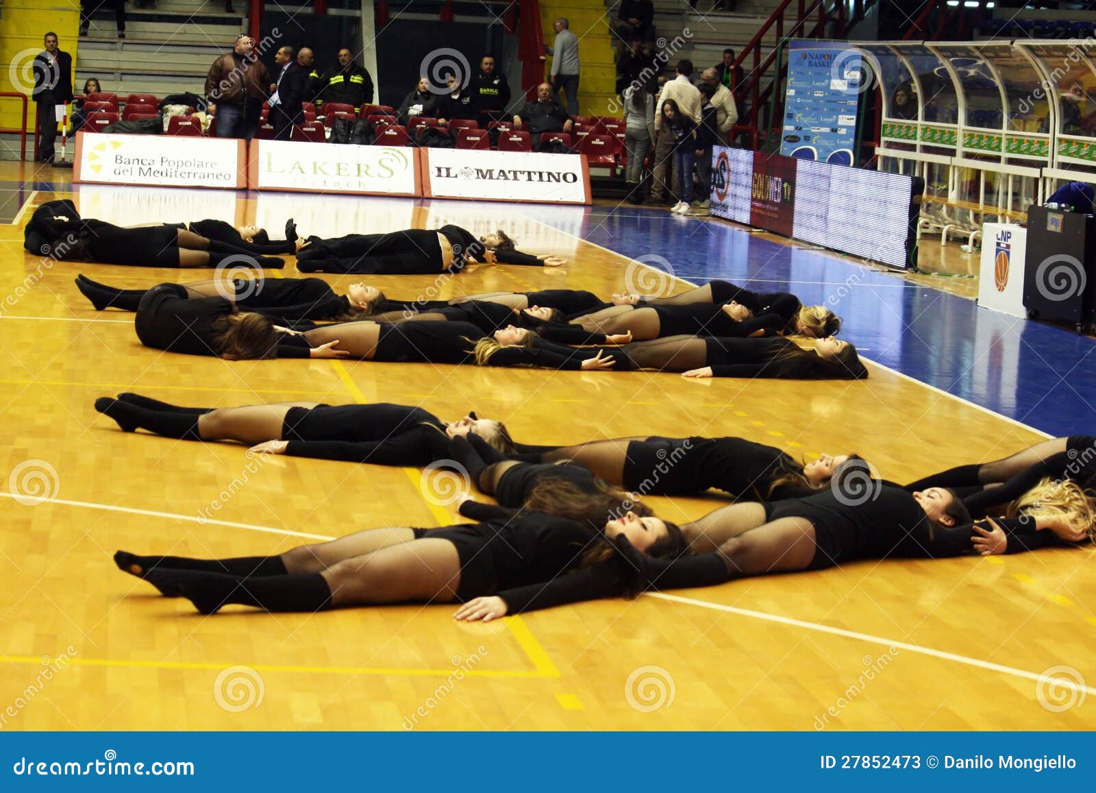 Cheer girls choreography editorial stock photo. Image of teens - 27852473