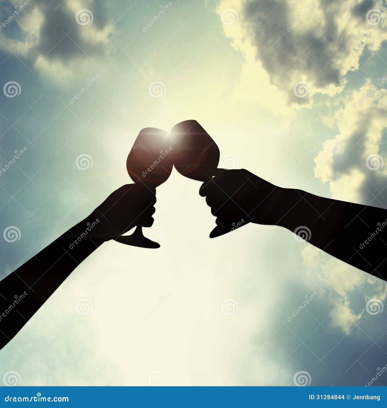 Cheer under sun stock illustration. Illustration of decorative - 31284844