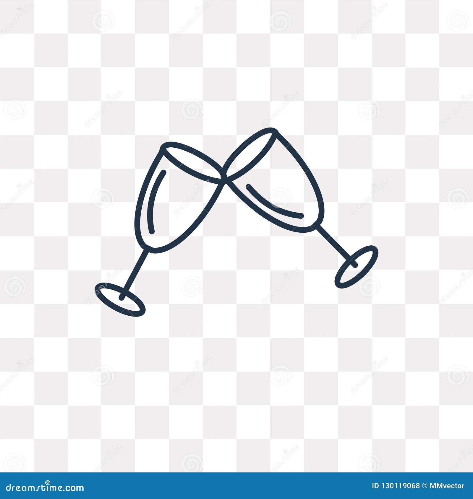 Linear Cheer Icon From Birthday Party Outline Collection. Thin Line ...