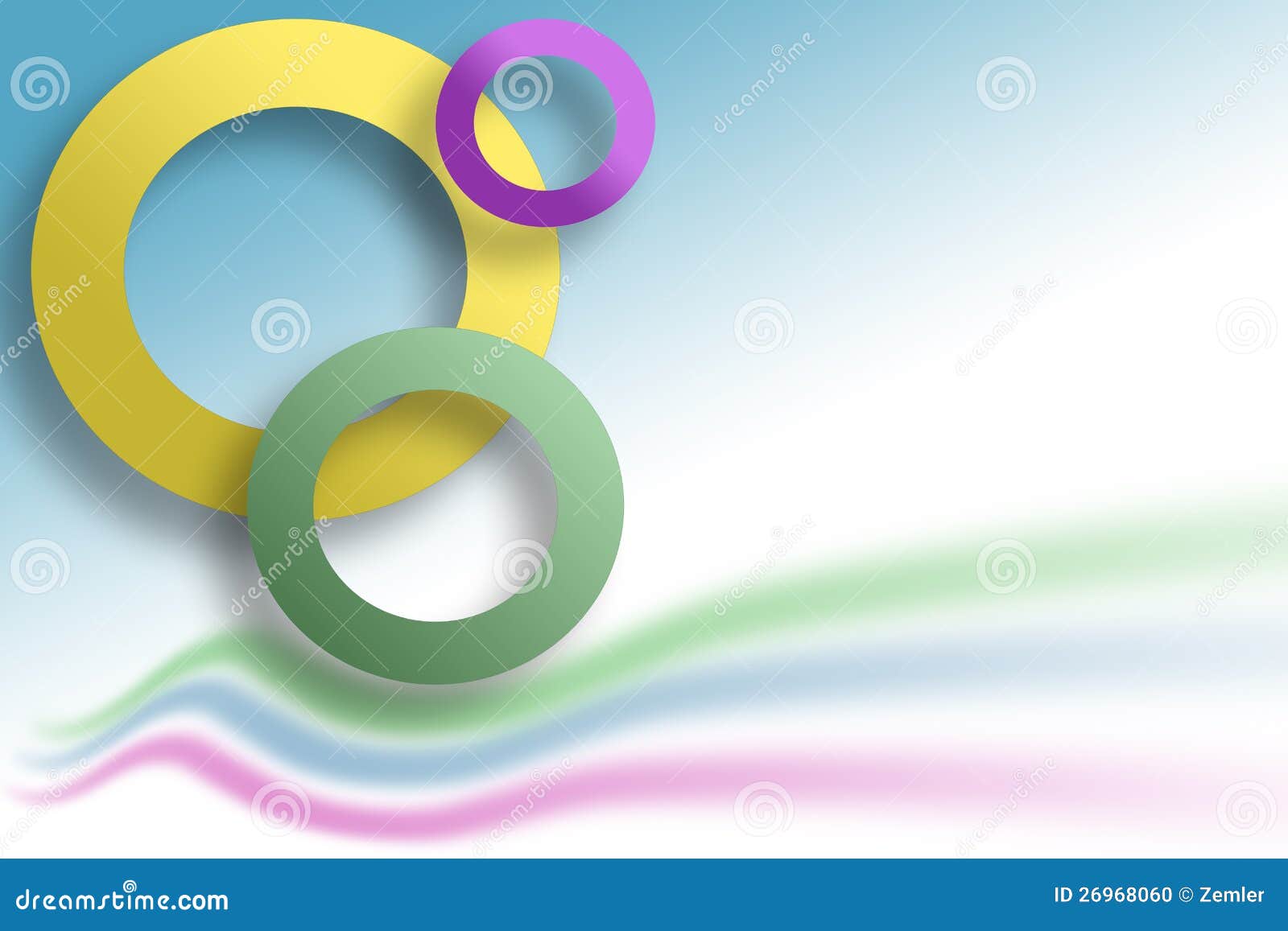 Cheerful Background From A Glass With Sparkling Water And Ice Cream ...