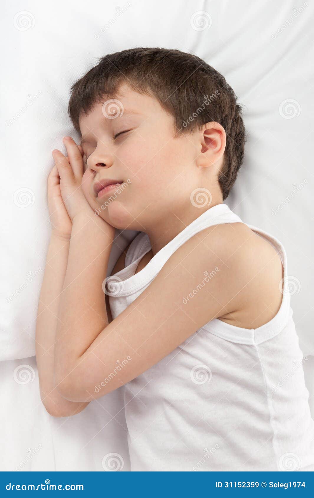 Cheerful Boy Sleep In Bed. Stock Photography | CartoonDealer.com #179374334 Cheerful Boy Sleep In Bed. Stock Photography | CartoonDealer.com #179374334