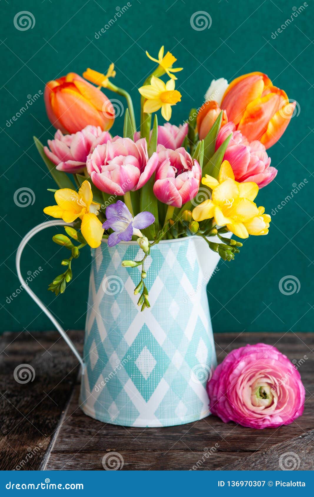 Cheerful Bright Spring Flowers Stock Image - Image of spring ...