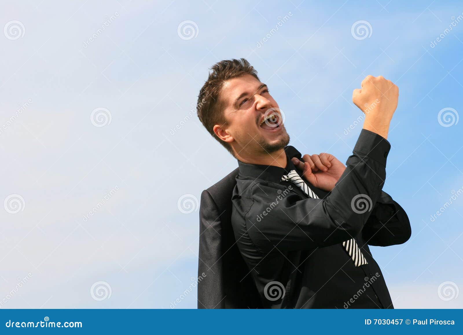 Cheerful business person stock image. Image of cheerful - 7030457