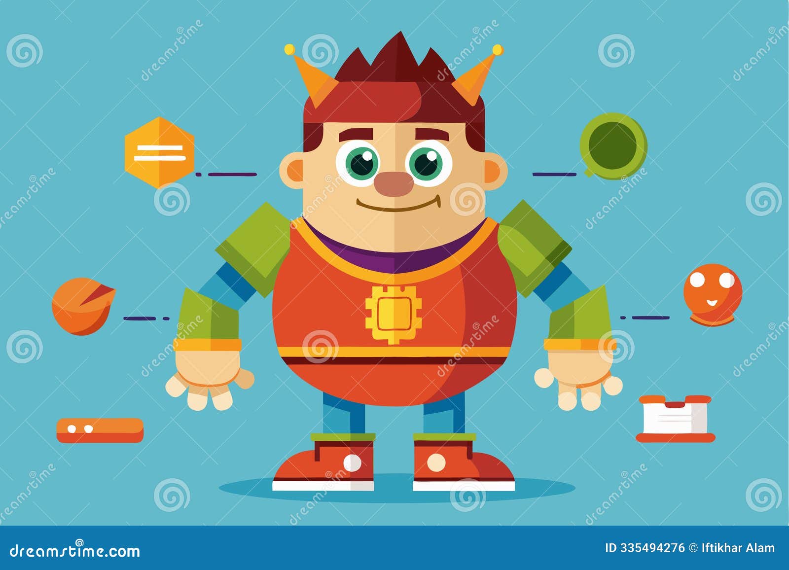 A Cheerful Cartoon Character Illustration Offers Options for ...