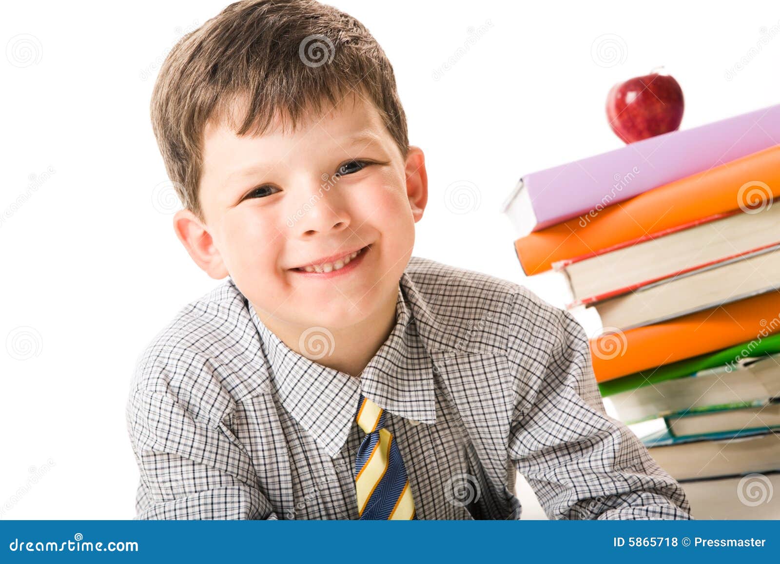 Cheerful child stock photo. Image of back, expression - 5865718