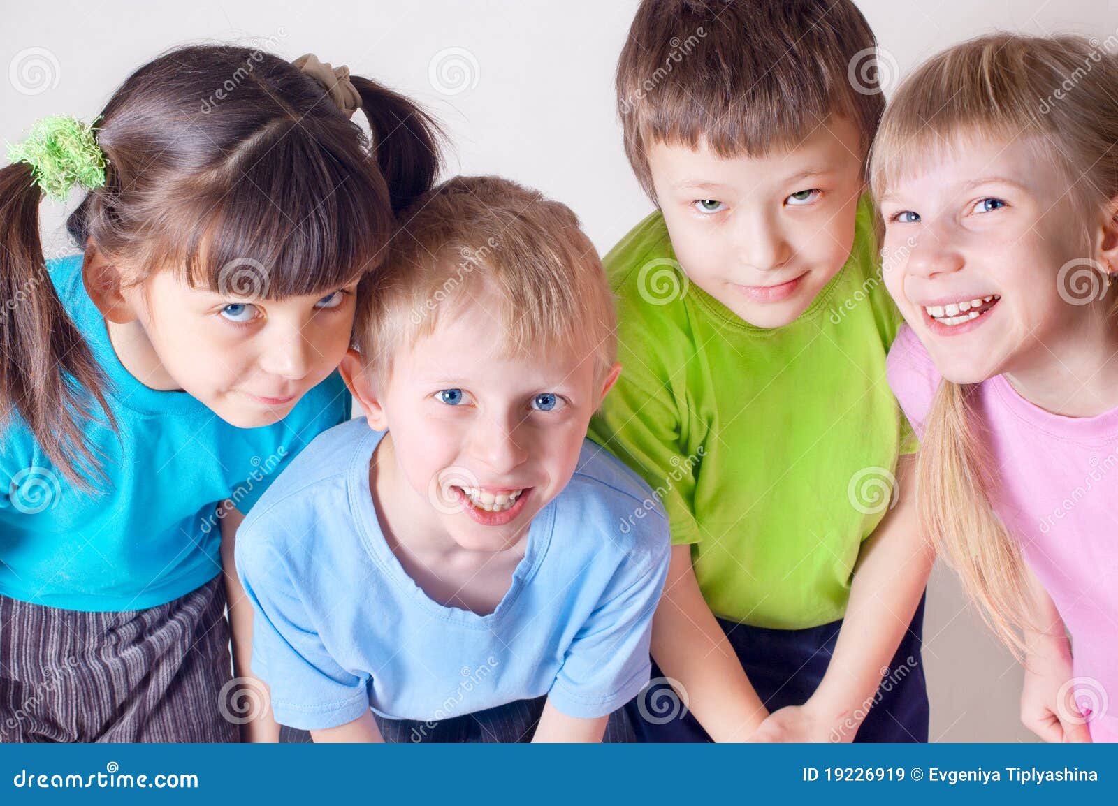 Cheerful children stock image. Image of face, gladness - 19226919