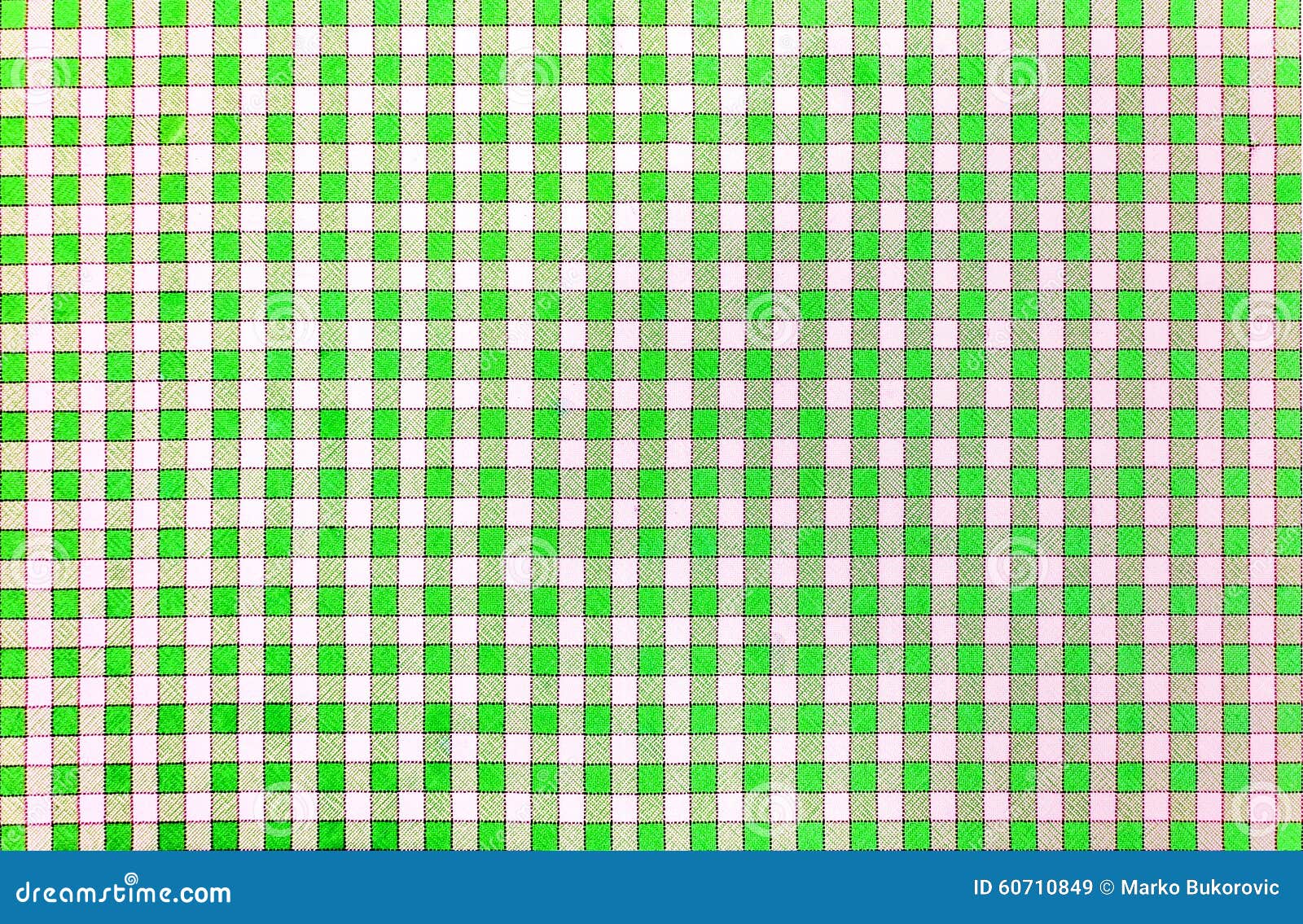 Cheerful Classic Rustic Traditional Gingham Pattern in Green and White ...