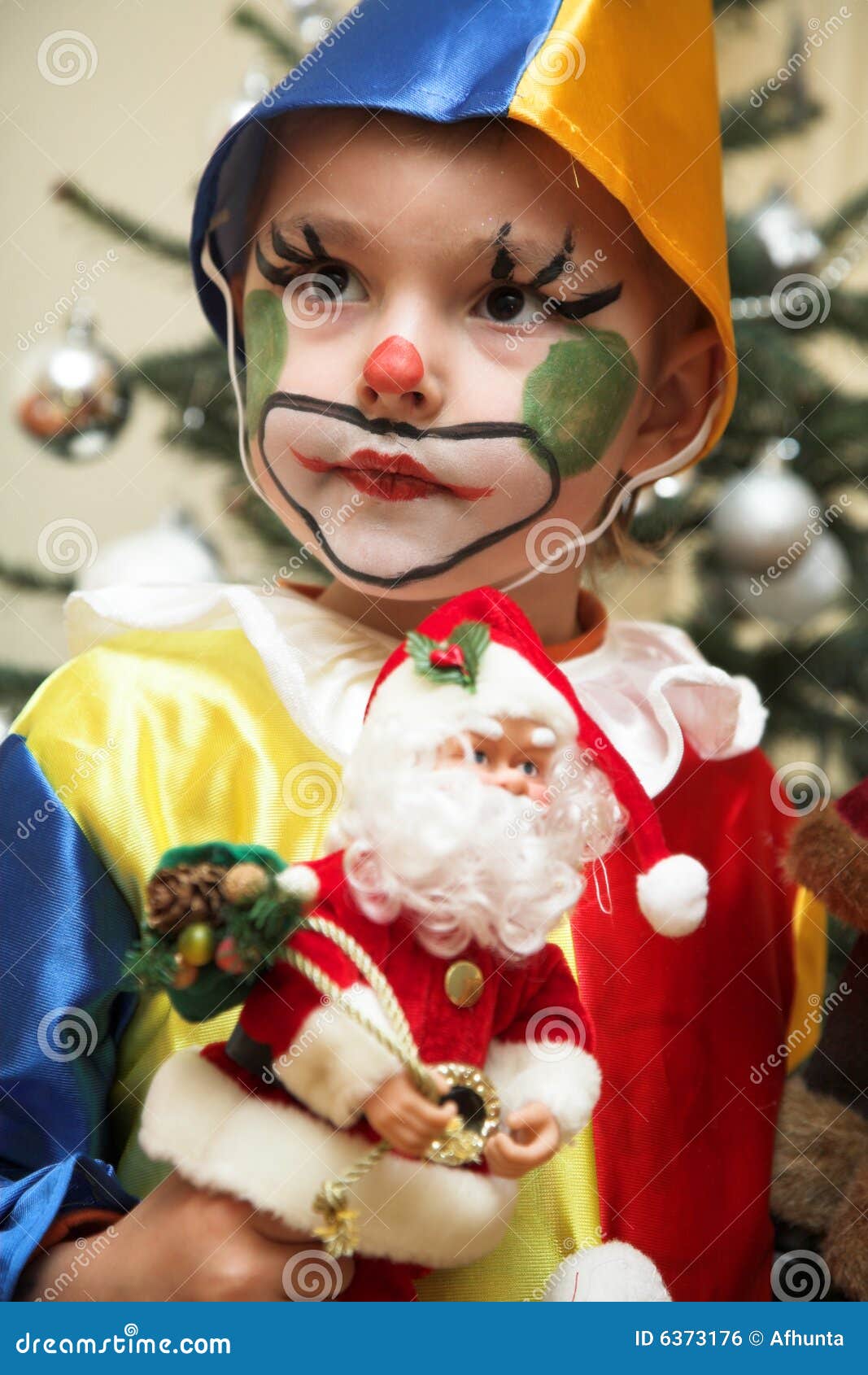 The cheerful clown stock photo. Image of human, ecstatic - 6373176