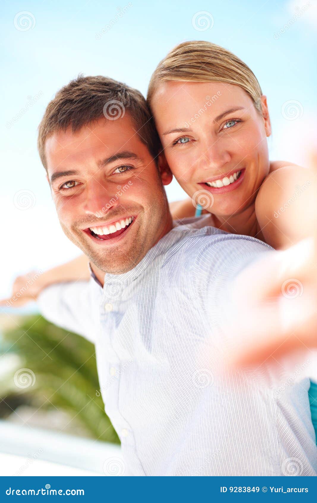 Cheerful Couple Having a Good Time Together Stock Image - Image of ...