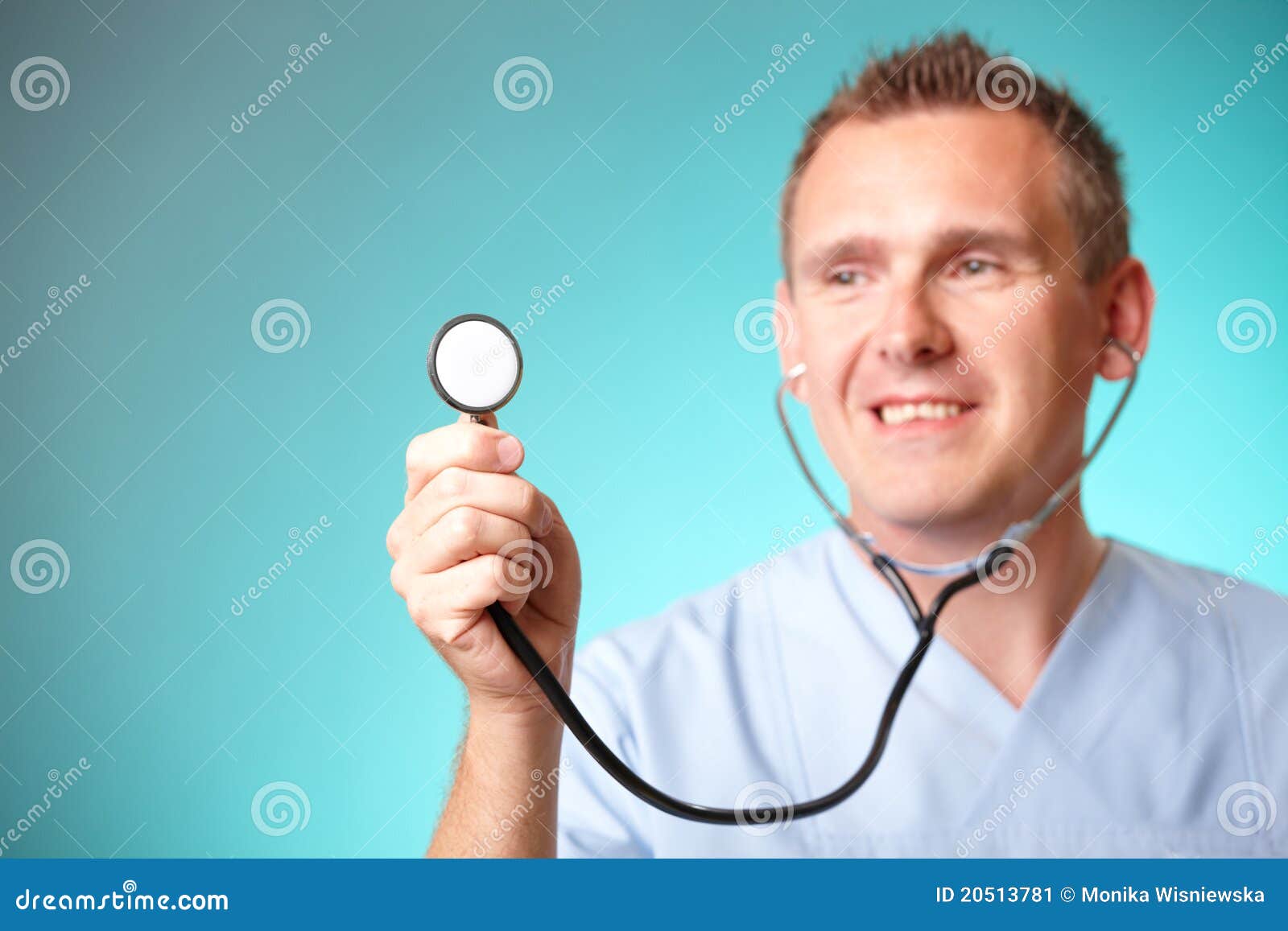 Cheerful doctor stock image. Image of happy, staff, tool - 20513781