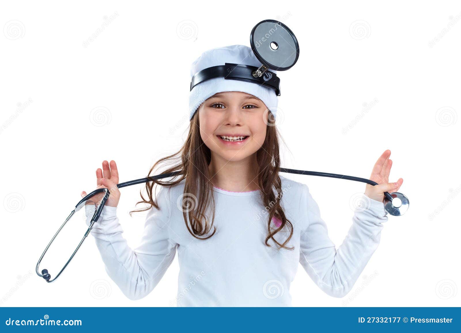 Cheerful doctor stock image. Image of cheerful, female - 27332177