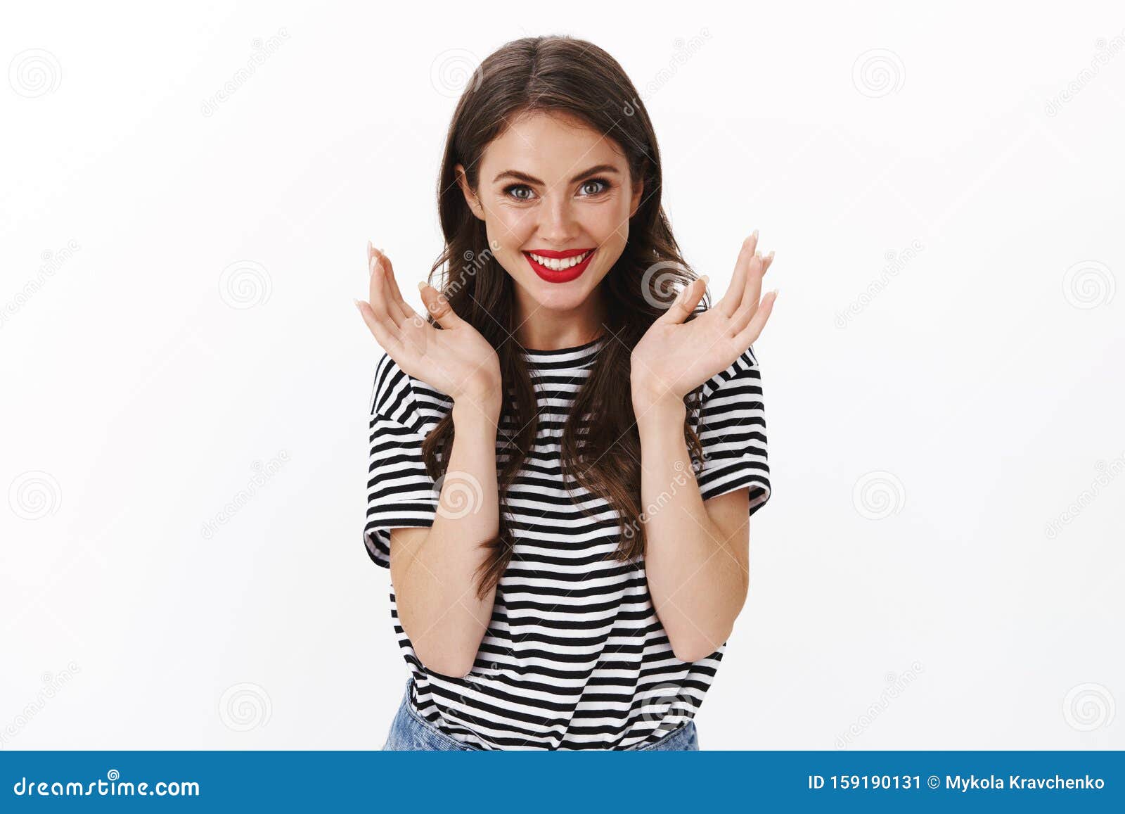 Cheerful Enthusiastic Glamour Woman, Getting Ready Girls Party Wear ... Cheerful Enthusiastic Glamour Woman, Getting Ready Girls Party Wear ...