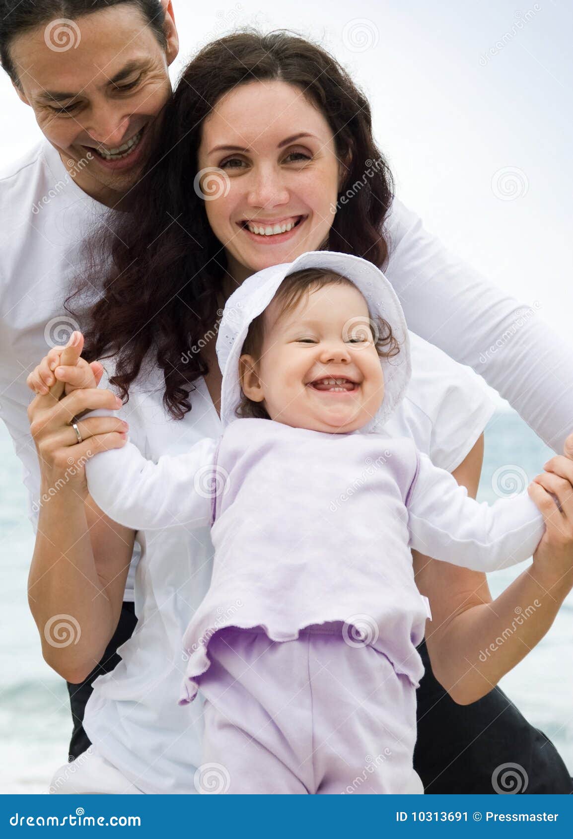 Cheerful family stock image. Image of daughter, enjoyment - 10313691