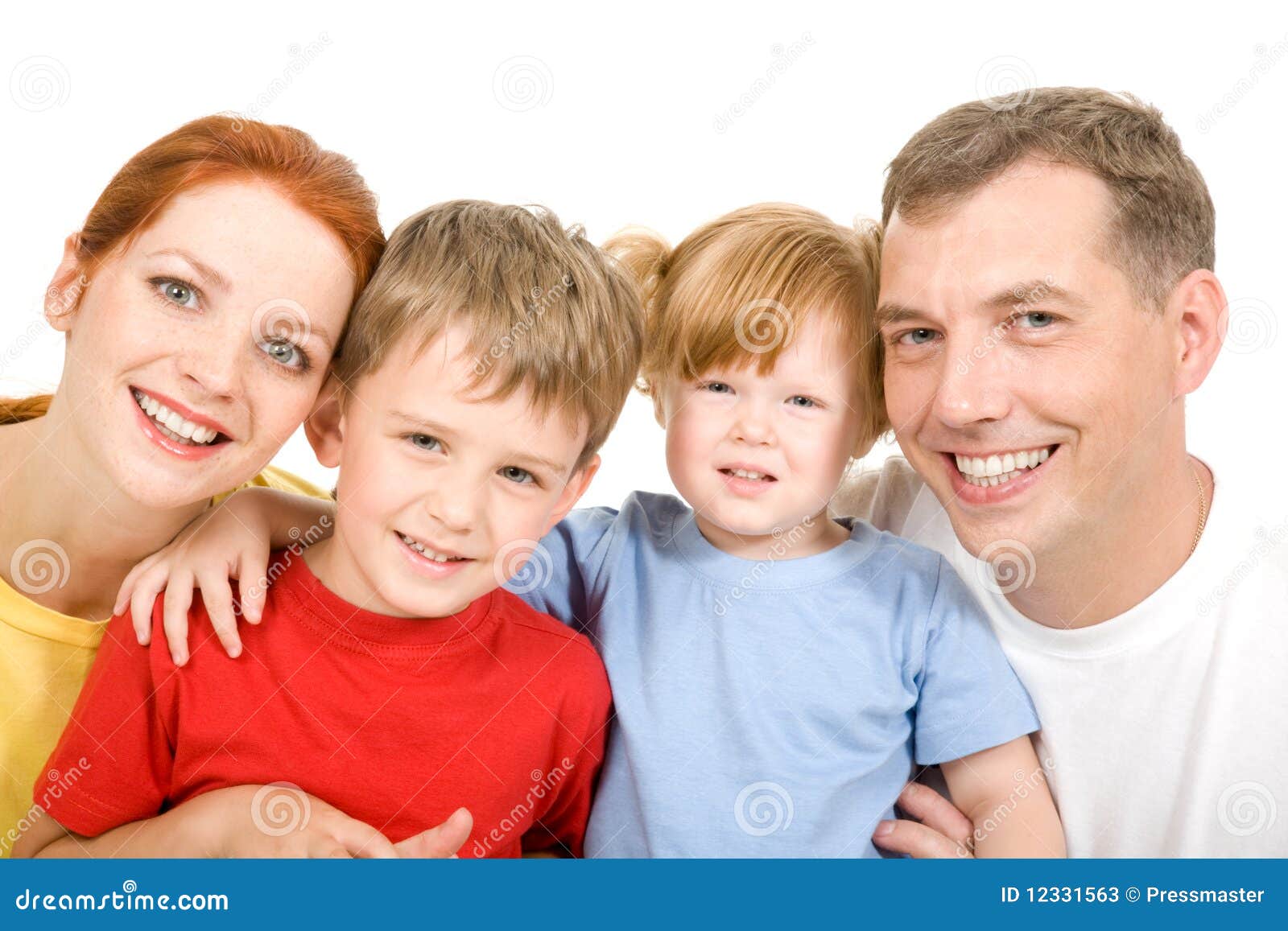 Cheerful family stock image. Image of male, family, life - 12331563