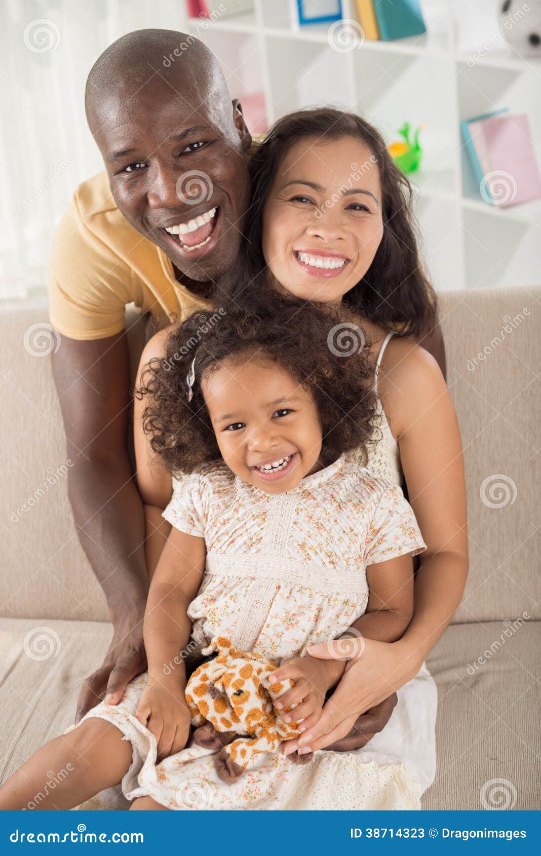 Cheerful family stock image. Image of mother, family - 38714323