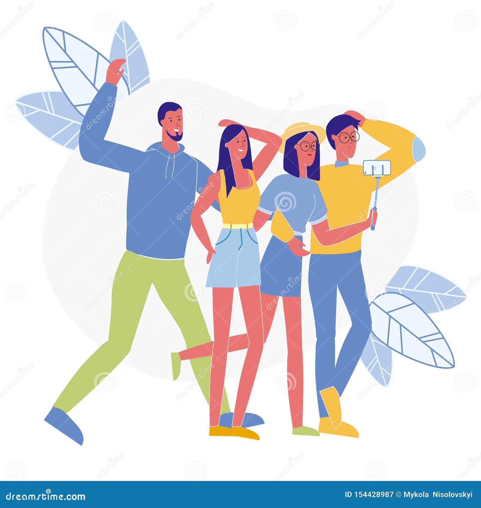 Selfie Vector Stick Figures Set. Social Media Icons And Symbols ... Selfie Vector Stick Figures Set. Social Media Icons And Symbols ...