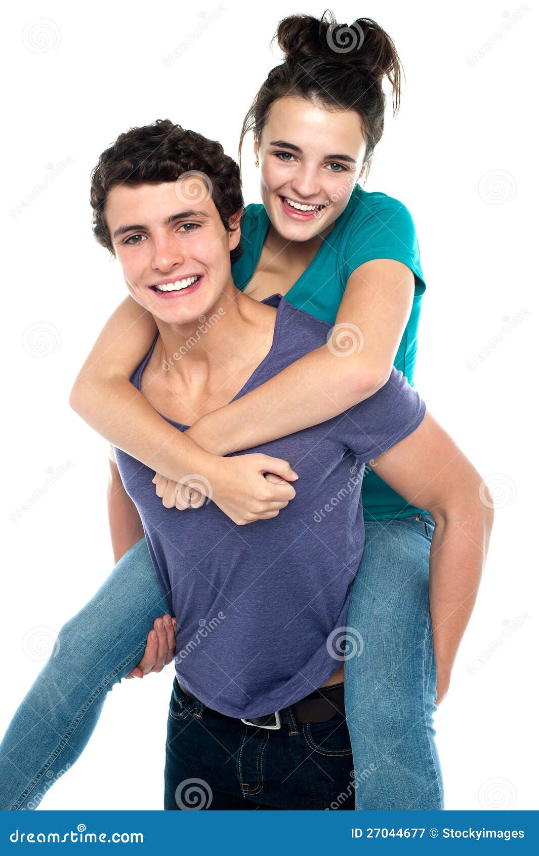 Cheerful and Fun Loving Couple Having Great Time Stock Image - Image of ...