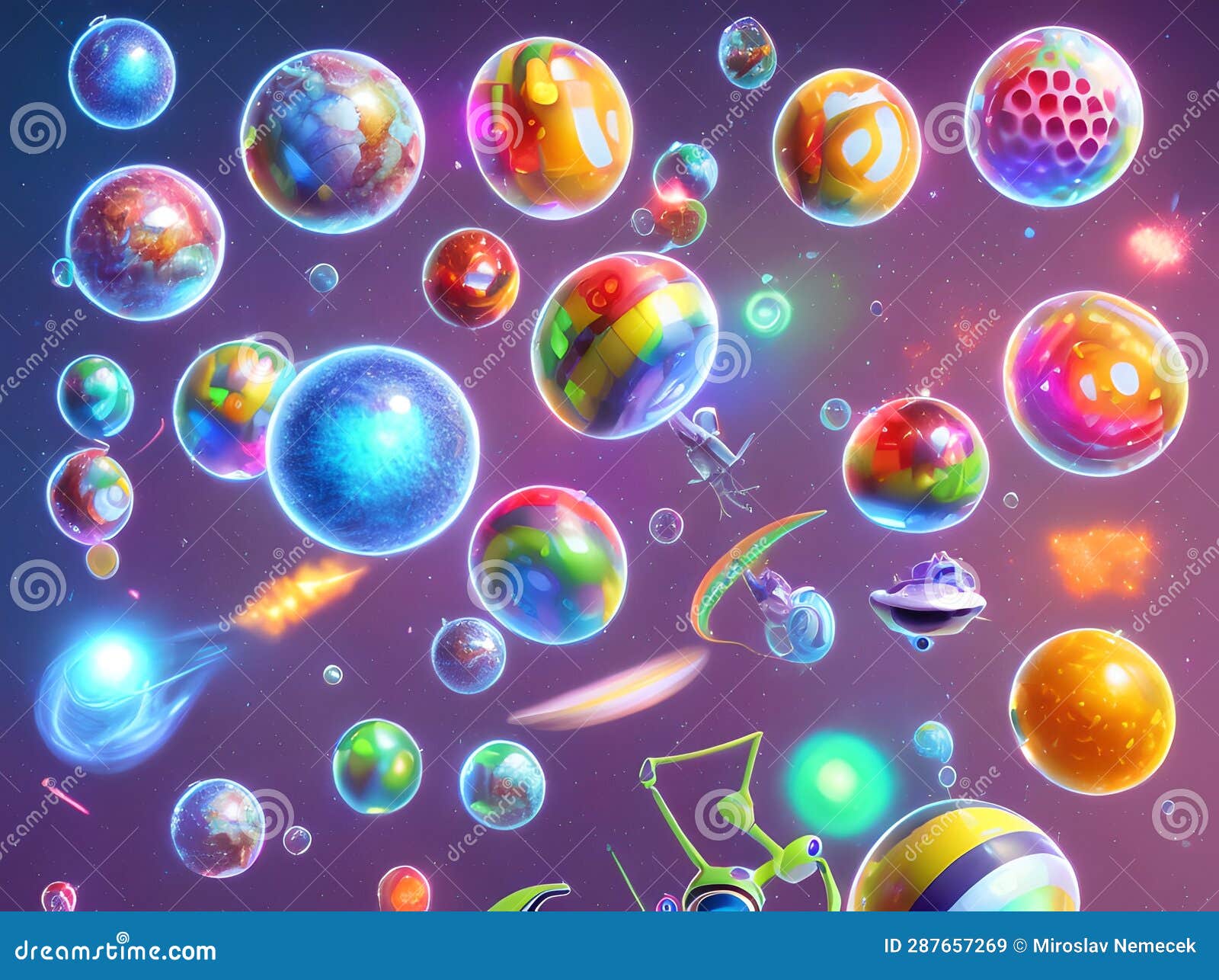 Funny Balls Frame Vector Illustration | CartoonDealer.com #27183784