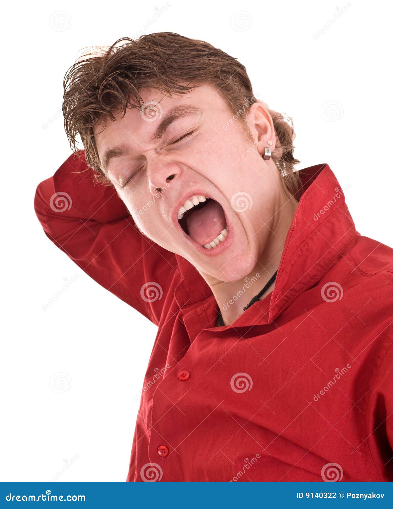 Cheerful Funny Handsome Happy Man. Stock Photo - Image of person, male ...