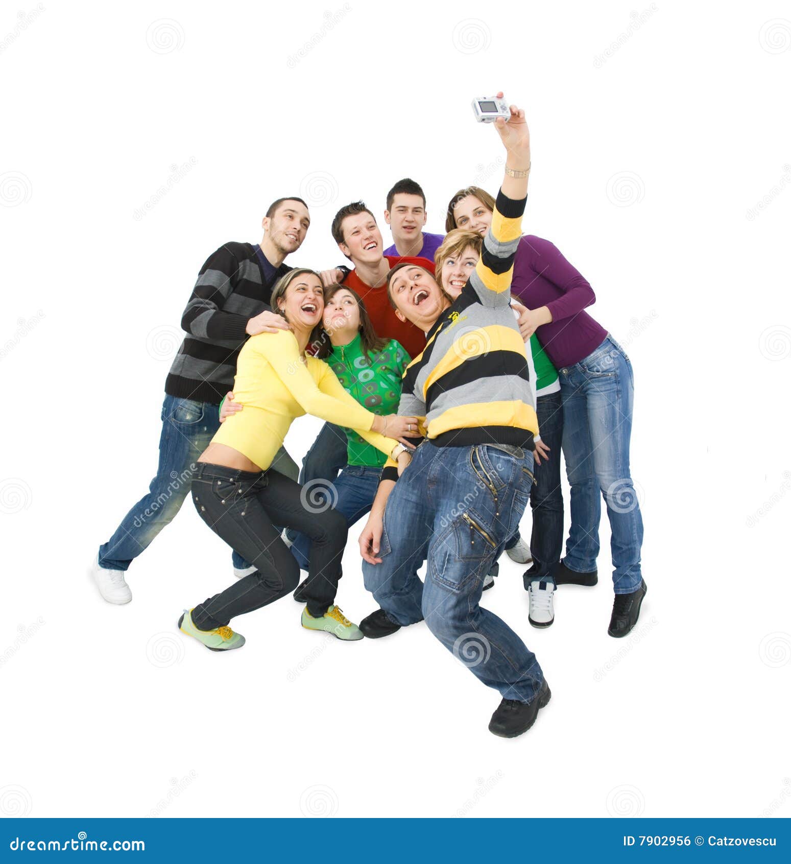 Cheerful group stock photo. Image of smiling, girls, happy - 7902956