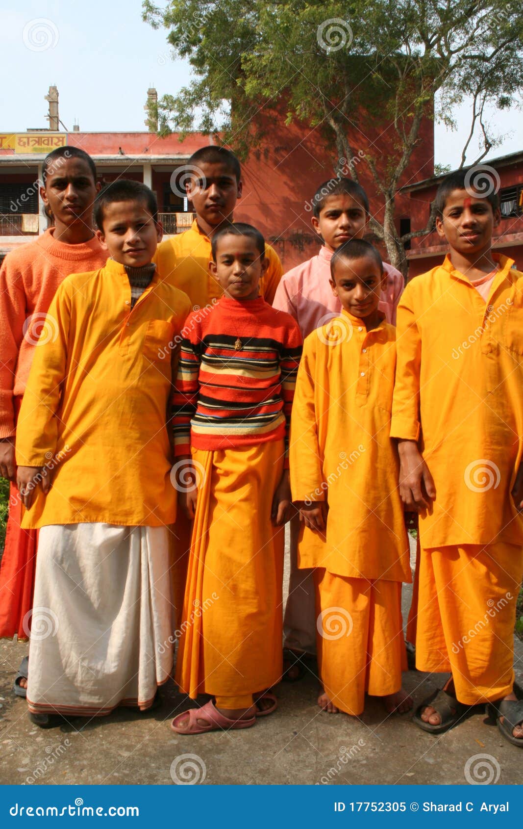Cheerful Hindu Students in a Group. Editorial Image - Image of friendly ...