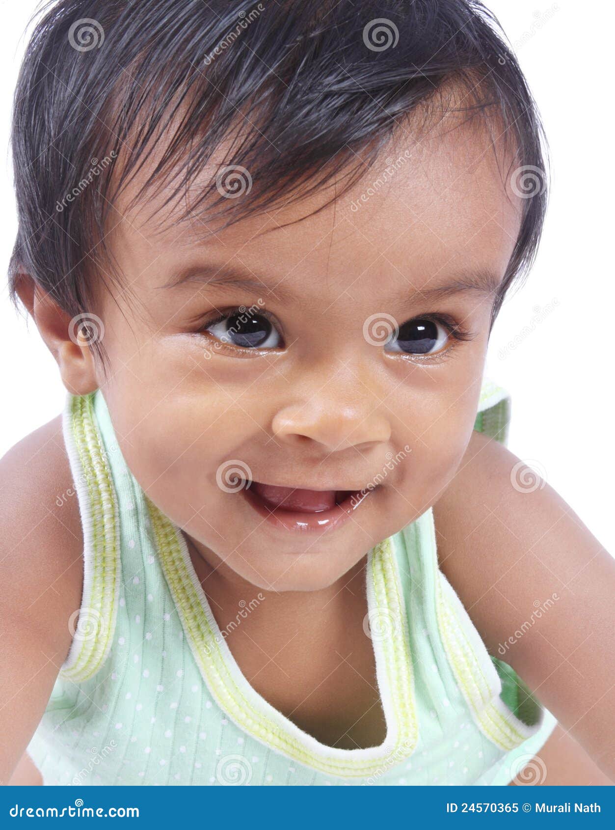 Cheerful Indian Baby stock image. Image of face, happiness - 24570365