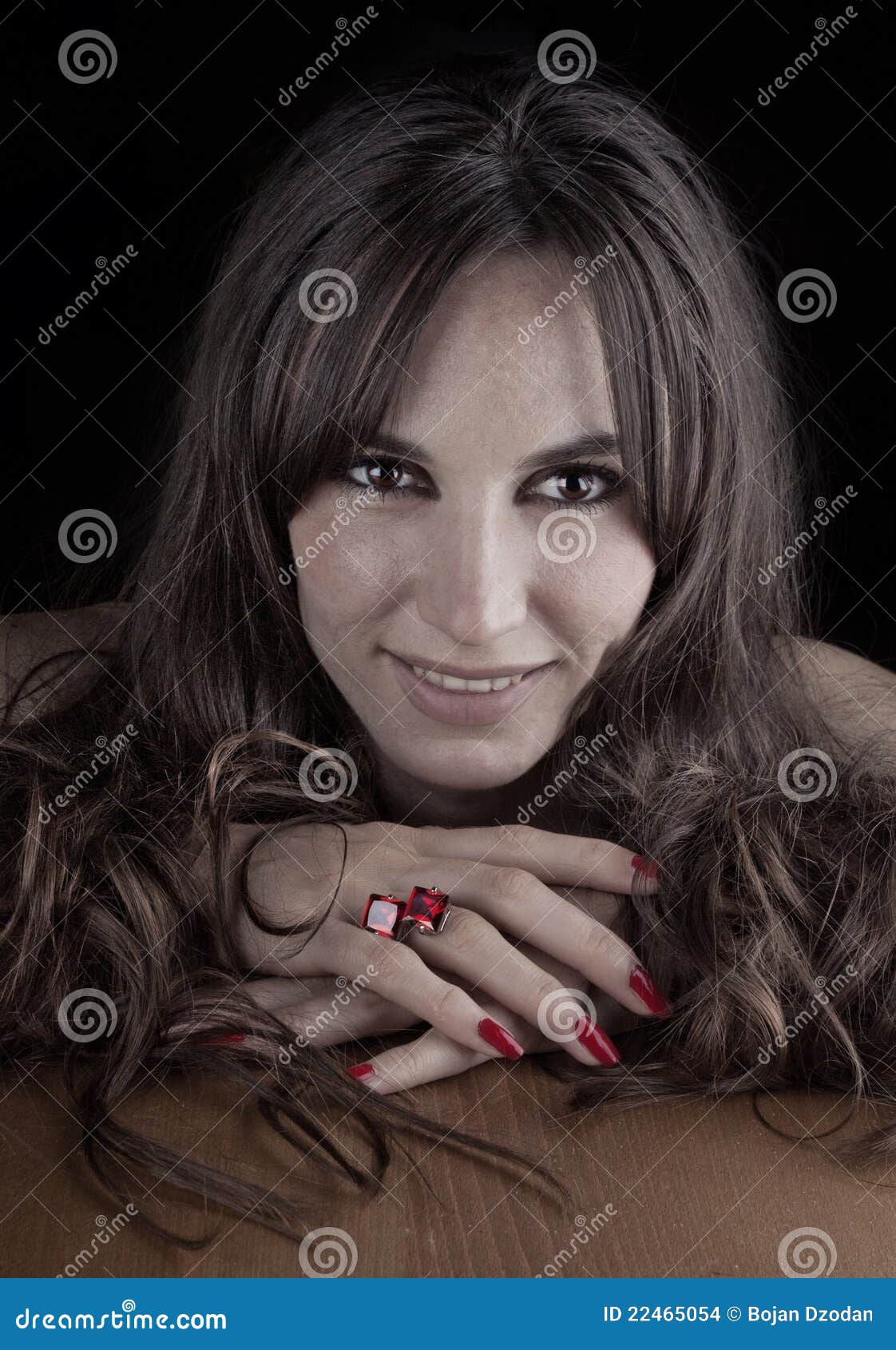 Cheerful lady stock photo. Image of caucasian, attractive - 22465054