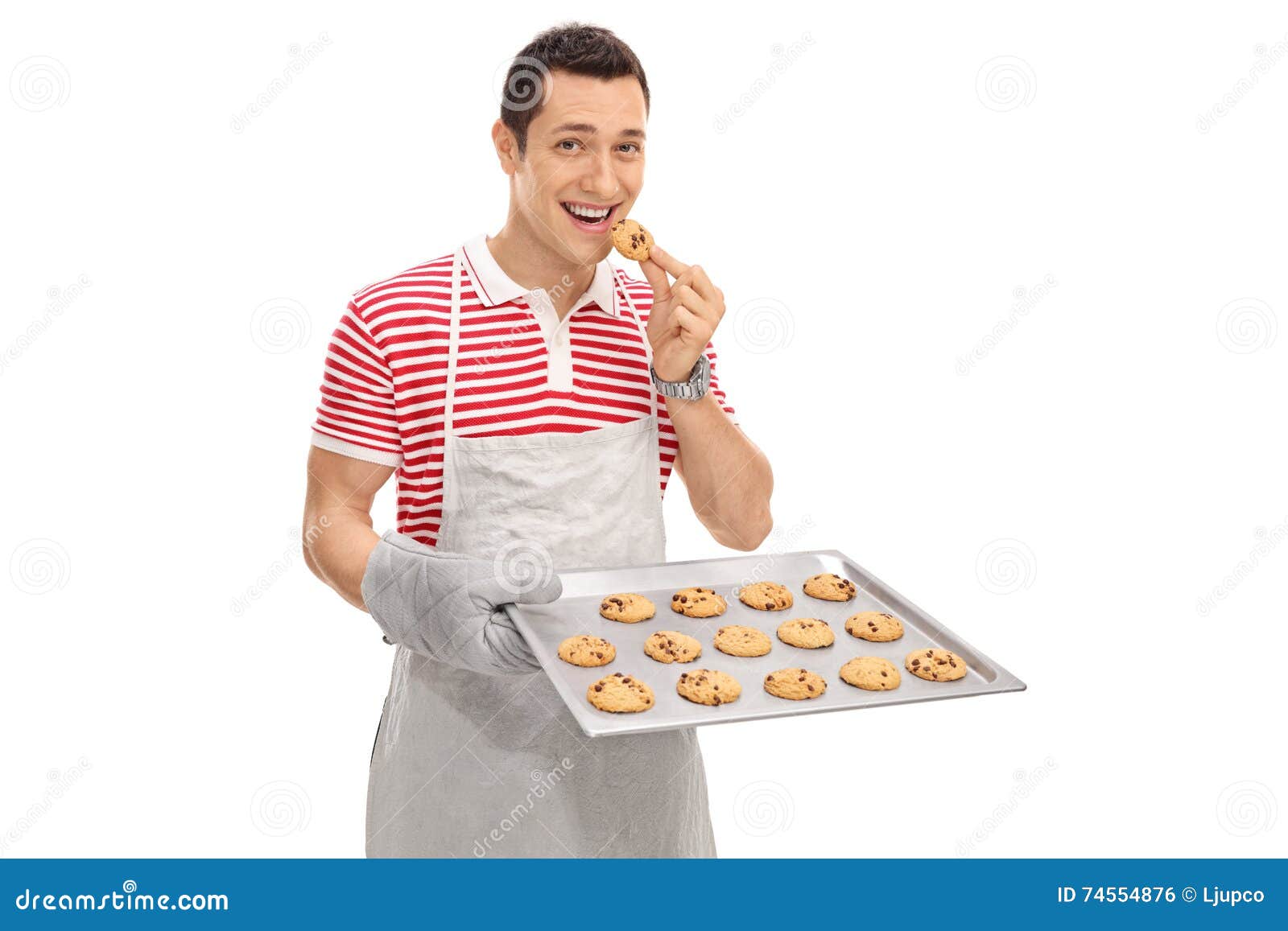 544 Cheerful Man Eating Cookies Stock Photos - Free & Royalty-Free ...