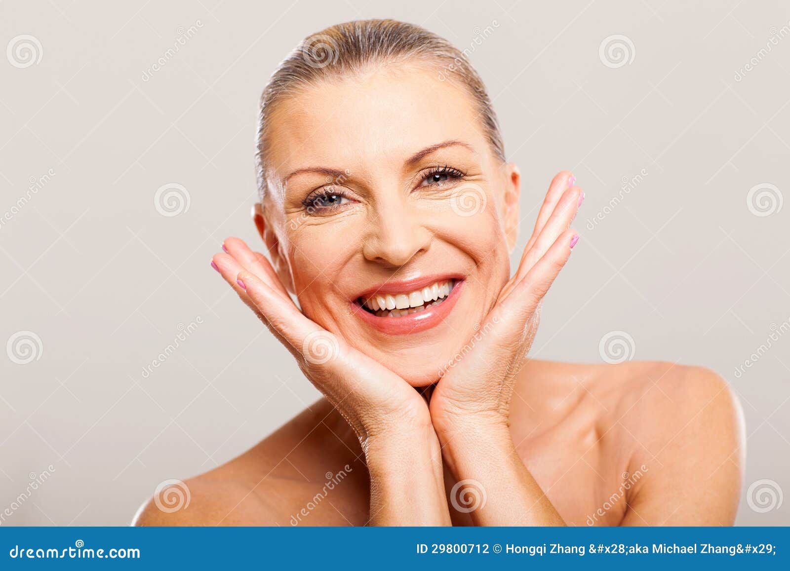 Mid age woman makeover stock photo. Image of elderly - 29800712