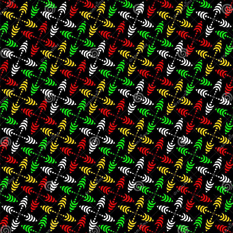 Cheerful seamless pattern. stock vector. Illustration of shape - 11116709