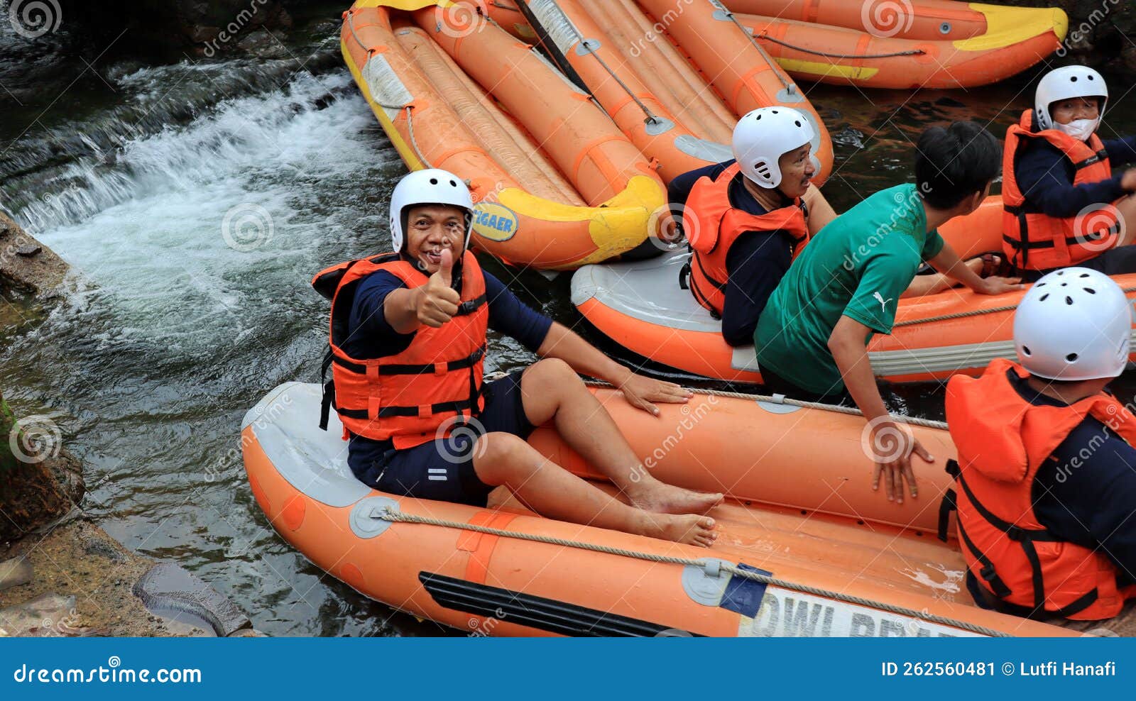 Cheerful Team is Rafting on a River Editorial Photo - Image of boat ...