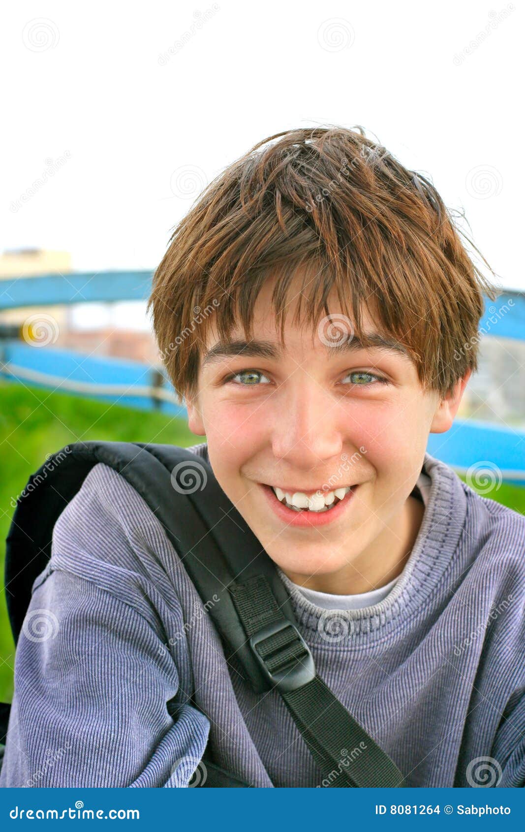 Cheerful teenager stock photo. Image of playful, happiness - 8081264