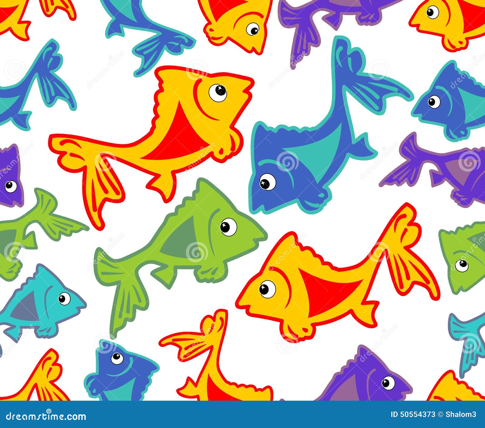 Fish Cartoons Vector Illustration | CartoonDealer.com #21091716