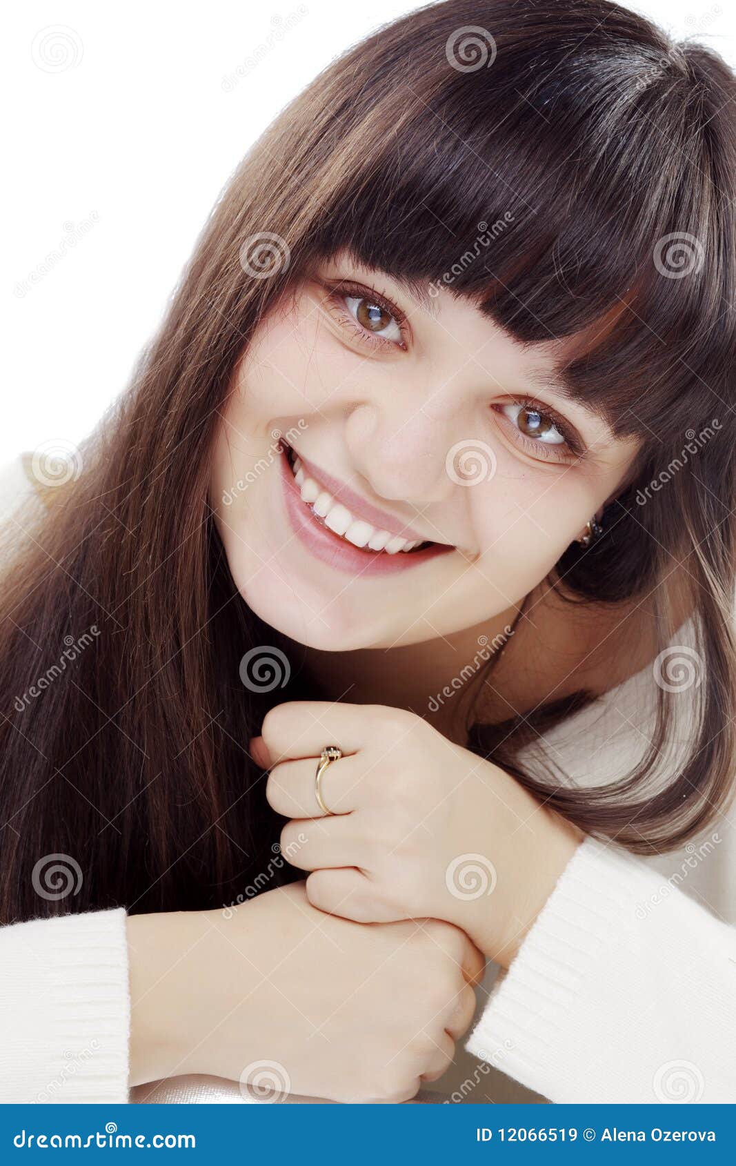 Cheerful woman stock image. Image of happy, posing, beautiful - 12066519