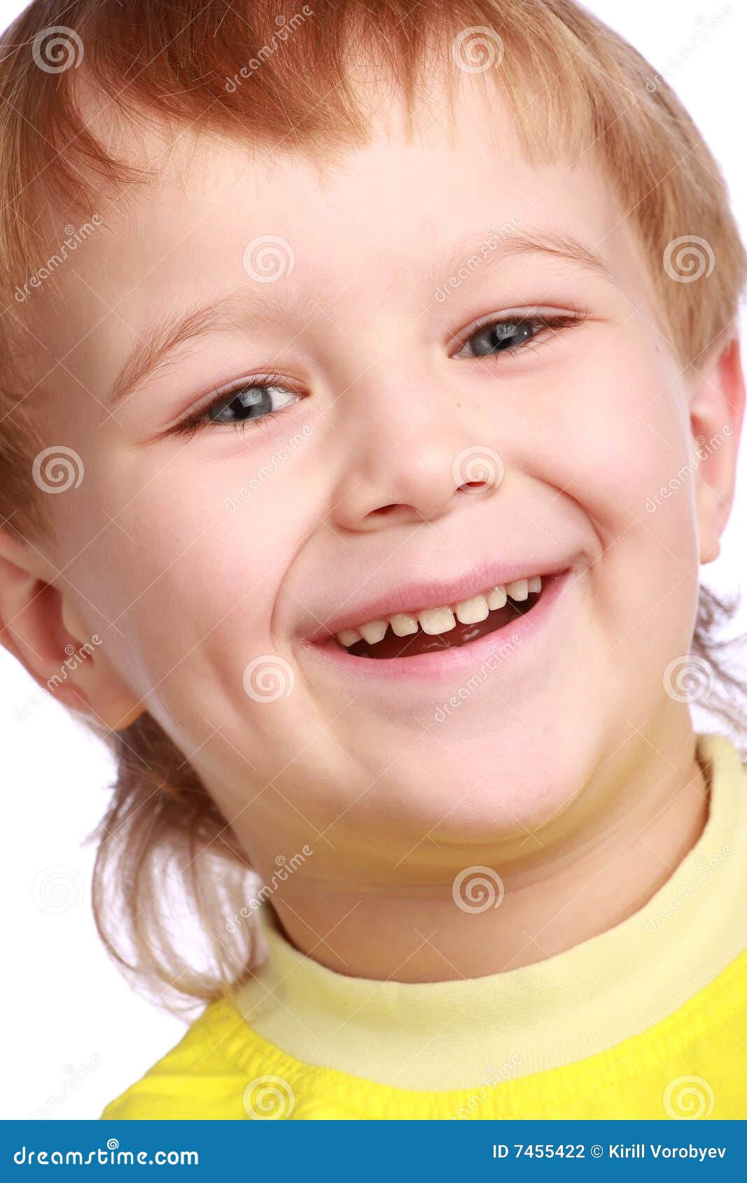 Cheerful young boy stock photo. Image of cheerful, adorable - 7455422