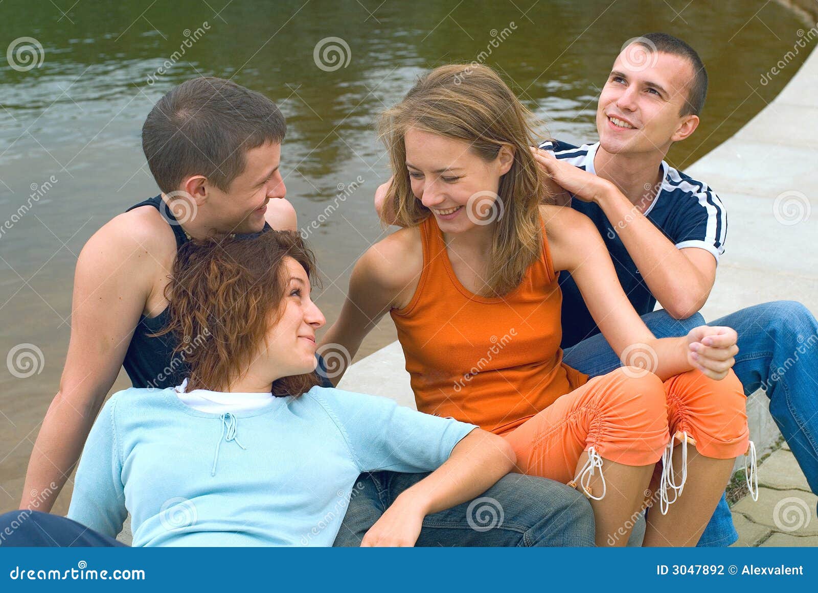 Cheerful youth stock photo. Image of communicating, dynamic - 3047892