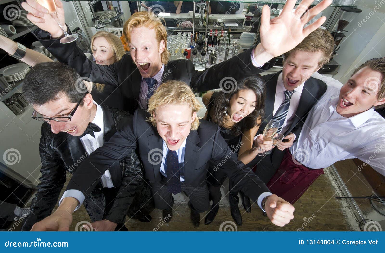 Cheering stock photo. Image of hands, enjoying, guests - 13140804
