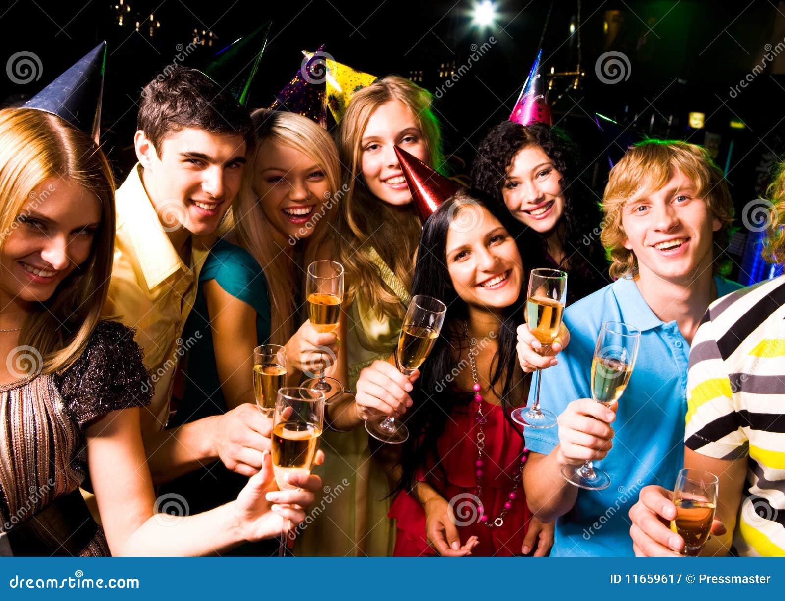 Cheering company stock image. Image of girlfriend, lifestyle - 11659617