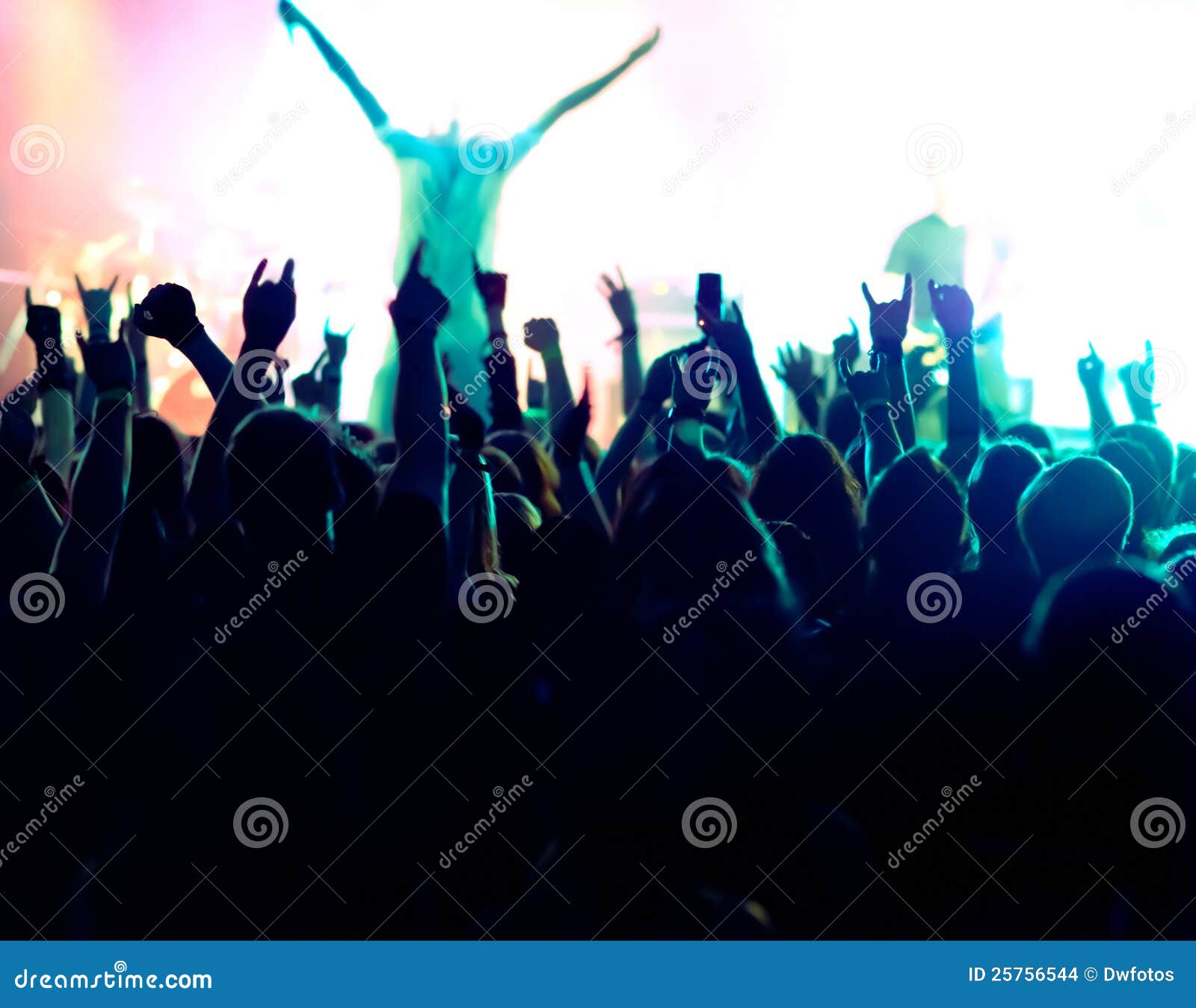 Cheering crowd stock photo. Image of event, party, concert - 25756544