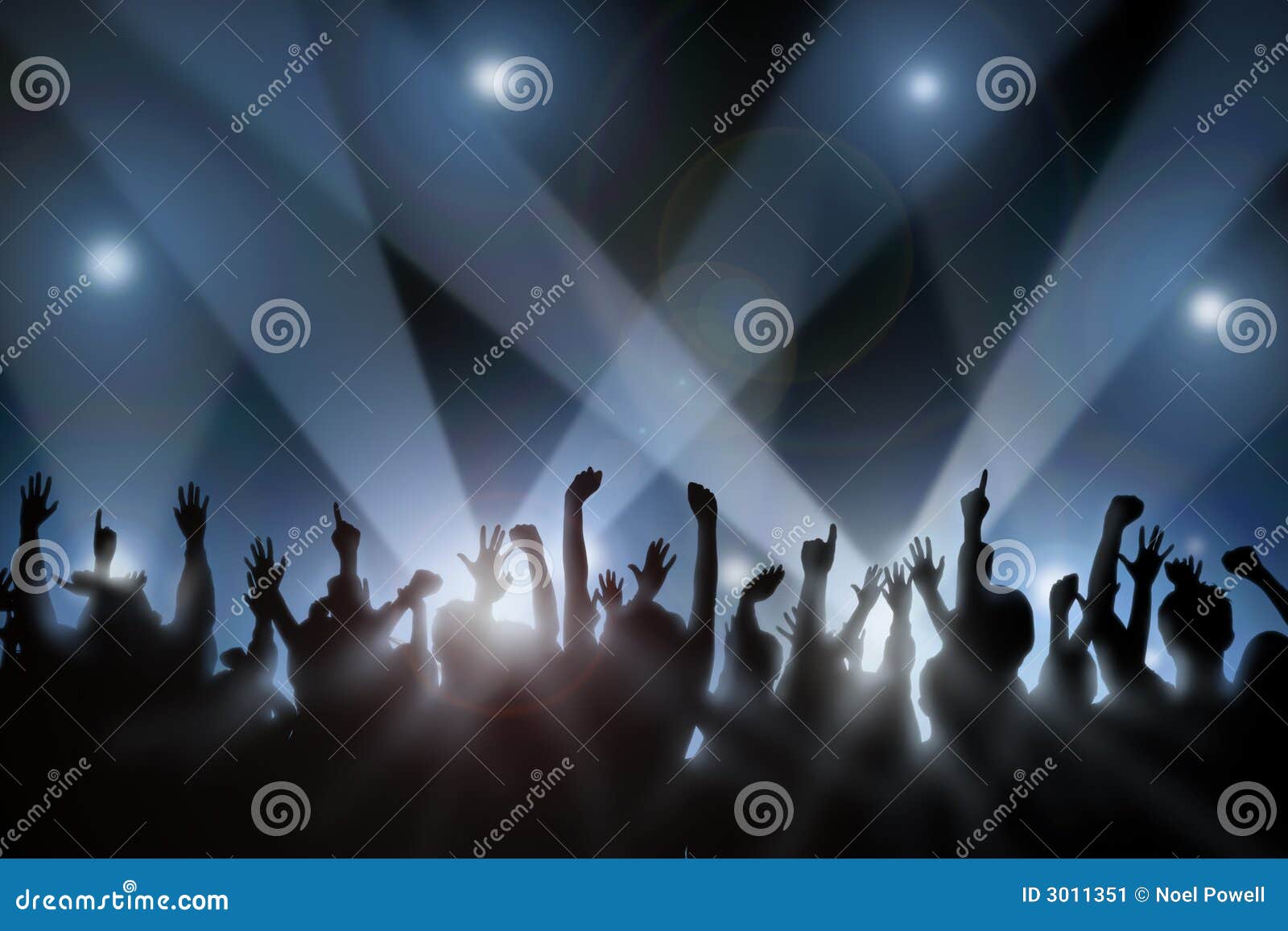 Cheering Crowd stock illustration. Illustration of applauding - 3011351