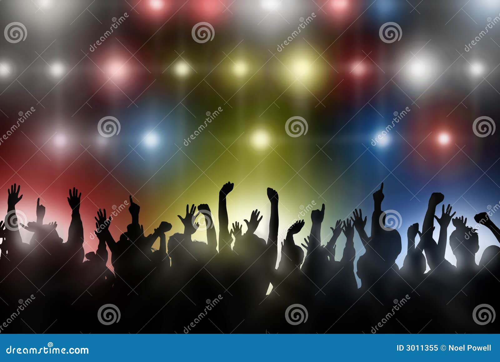 Cheering Crowd stock illustration. Illustration of design - 3011355