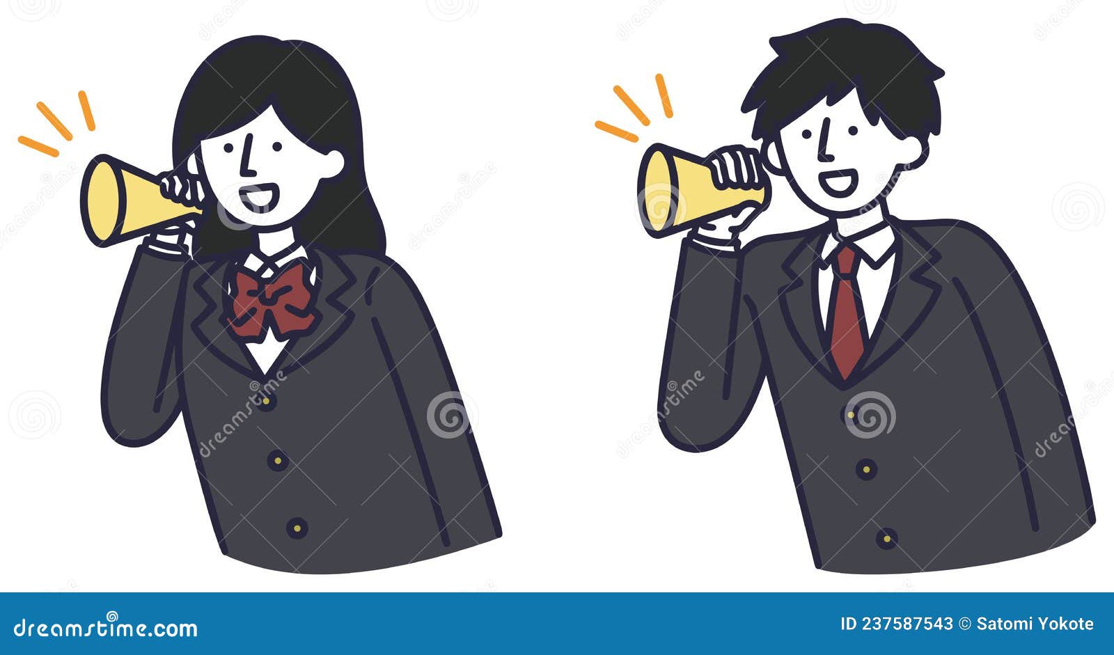 Cheering, Exam, Student, Simple Illustration Stock Vector ...