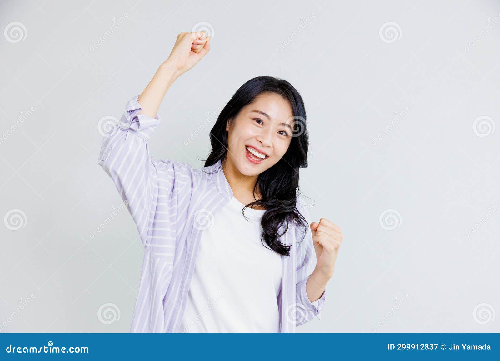 With cheering pose stock image. Image of medium, adult - 299912837