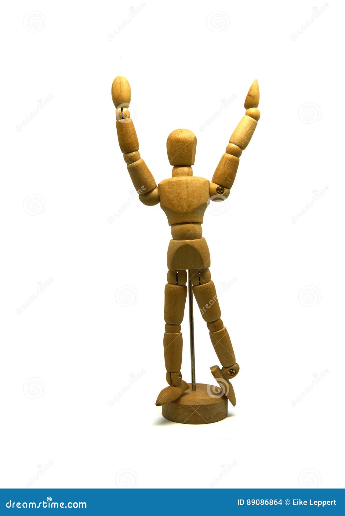 Cheering Wooden Mannequin Puppet Stock Photos - Free & Royalty-Free ...