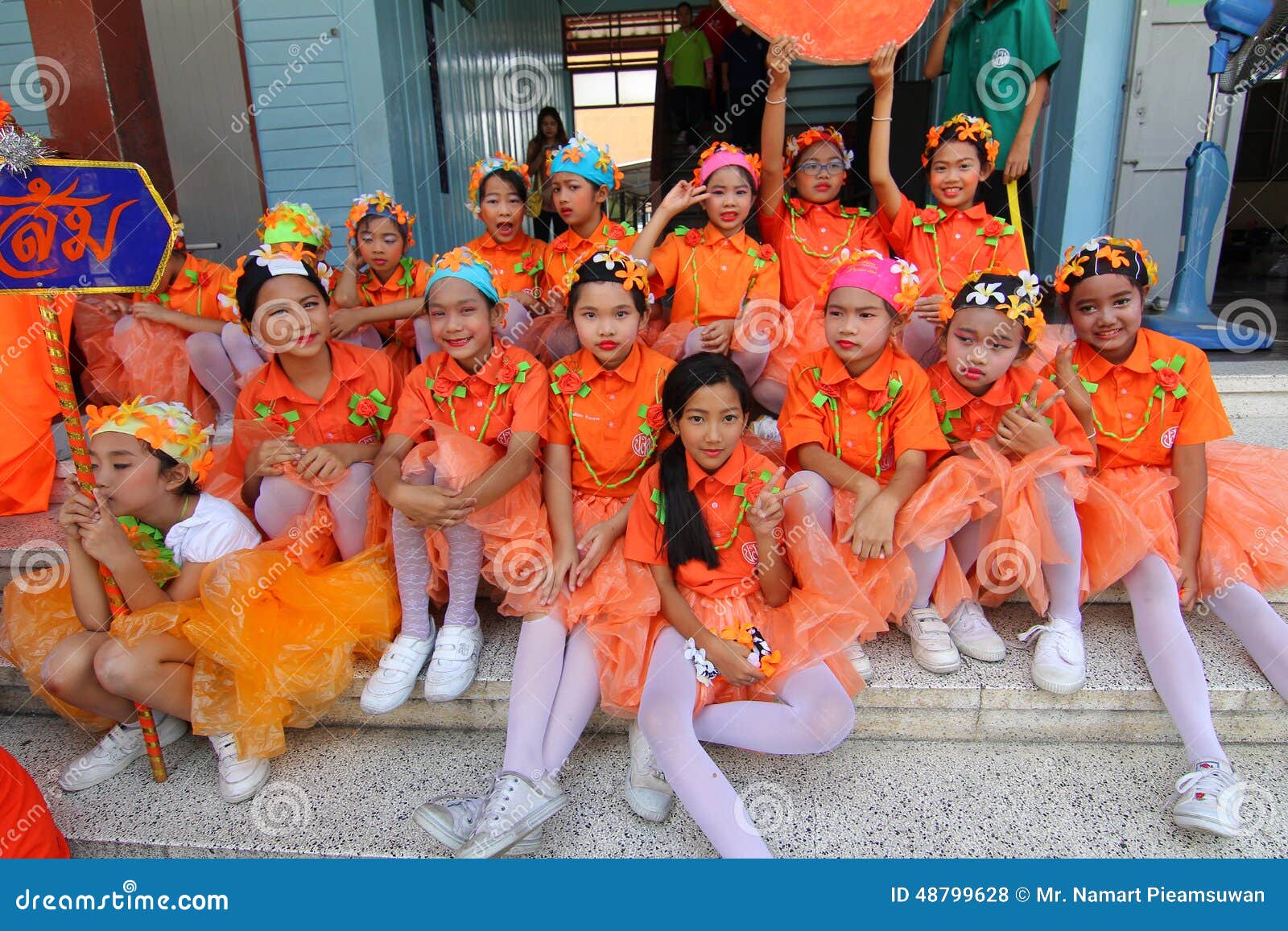 Cheerleader Sports Elementary School Students Editorial Stock Photo ...